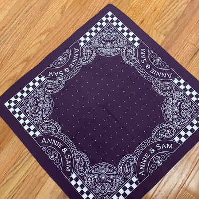 Custom Print Bandanas - Etsy