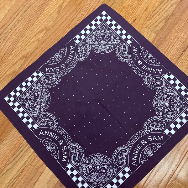 Custom Print Bandanas - Etsy