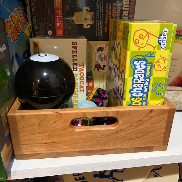 Cherry Wood Storage Box: Beeswax Finish, Craft & Fairy Box - Etsy