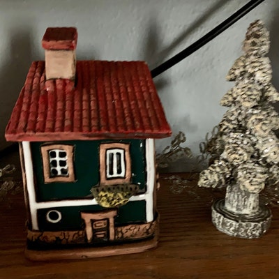 Ceramic House Bells Handmade . Room and Garden - Etsy