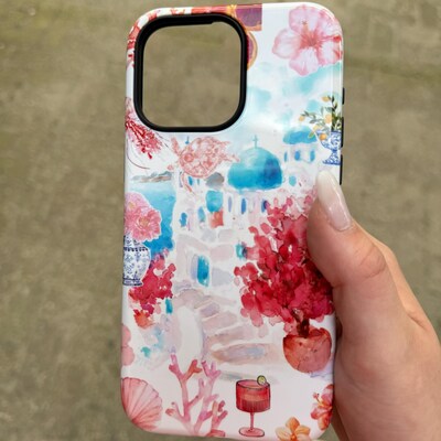 Pink Christian Collage Phone Case, Cute Jesus Phone Case, Religious ...