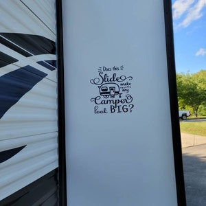 Rpod Slide Out Decal Does This Slide Make My Camper Look Big RV Decal ...