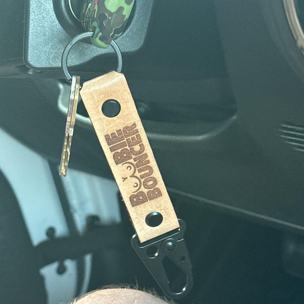 Engraved Tooled Leather Styled Floral Keychain | Keychains Strap ...