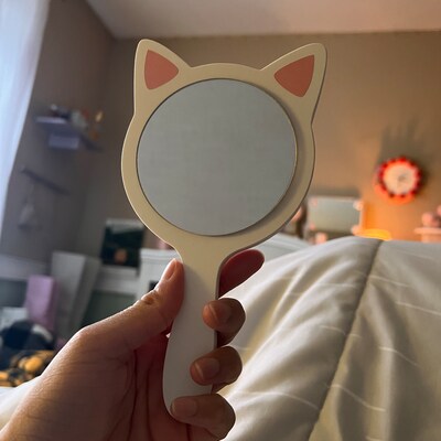 Cute Fox Shaped Kids Mirror, Personalized Gift, Woodland Nursery Decor ...