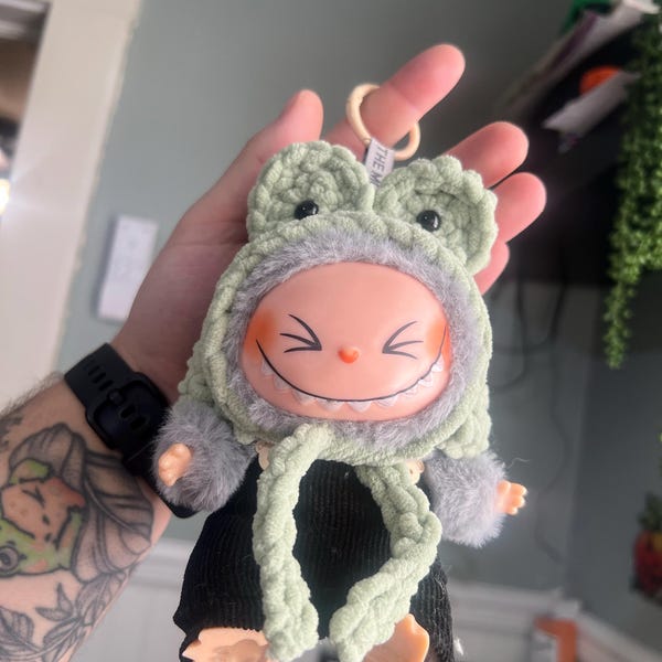 Labubu Froggy Hat | Labubu Clothes | Frog Hat| Hat ONLY - Etsy