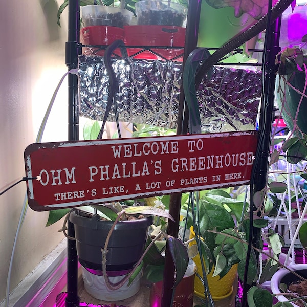 Personalized Greenhouse Garden Sign - Custom Greenhouse Sign - Gardener ...