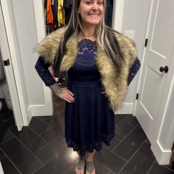 NEW! Norse Dress ONLY! Viking Dress, Norse Dreamcatcher Forest Witch ...