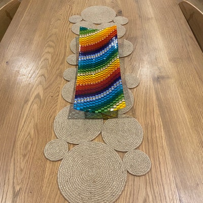 Farmhouse Rope Table Runner Farmhouse Decor Rustic Table - Etsy