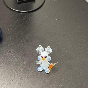 Miniature Glass Bird Figurines Miniscule Glass Animals - Etsy