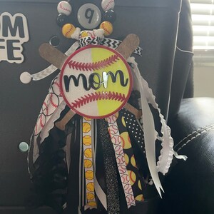 Bogg Bag Tassel and Charm, Bookbag Tag, Diaper Bag Tag, Custom Colors ...