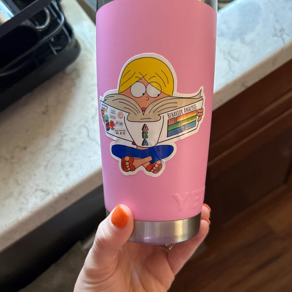 LM Aba Sticker | BCBA Sticker | Bcaba Sticker | Behavior Analysis ...