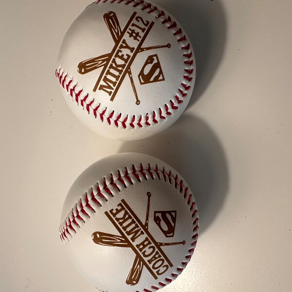 Personalized Baseballs, Team Balls, League Balls, Little League ...