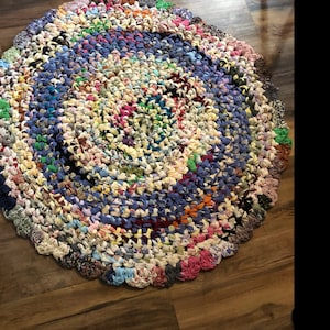 Braided Rug, PDF 8 Strand Braid-in Round Rag Rug Tutorial, DIY No Sew ...
