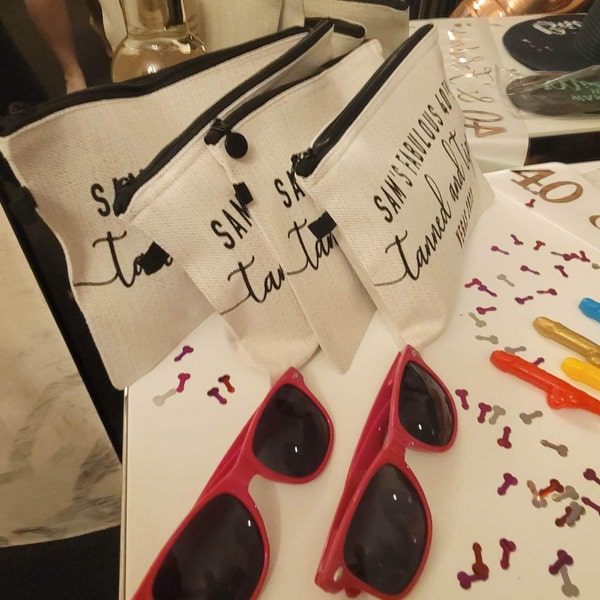 Personalized Party Bags. Custom Birthday or Girls Weekend Favors ...