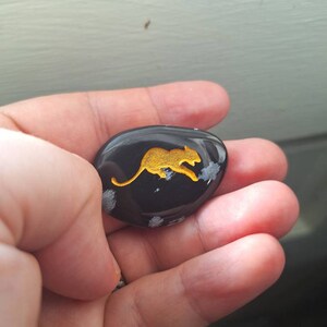 Bear Totem Animal Stones, Comfort Stones, Worry Stones, Power Stones - Etsy