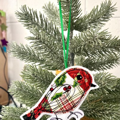 PDF Pattern Fabric Scraps Bird Pattern With Step-by-step Instructions ...