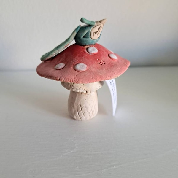 Quirky Bird Toadstool - Etsy