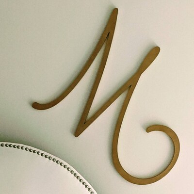 Extra Large Wood Letter, Initial Wall Hanging, Wedding Backdrop Letter ...