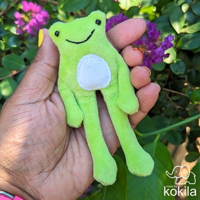 Mini Frog Super Easy Pdf Pattern, Leggy Frog, Sewing Tutorial, Cute ...