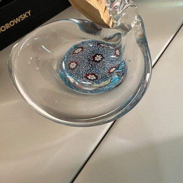 Mid Century Modern Enamel & Wood Box - Style of J. Capo Esmaltes ...