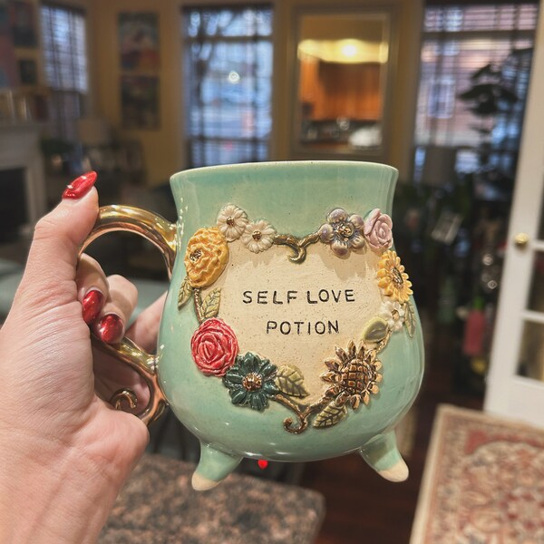 Custom Cauldron Mug PRE-ORDER • Handmade Pottery Ceramic Coffee Mug - Etsy