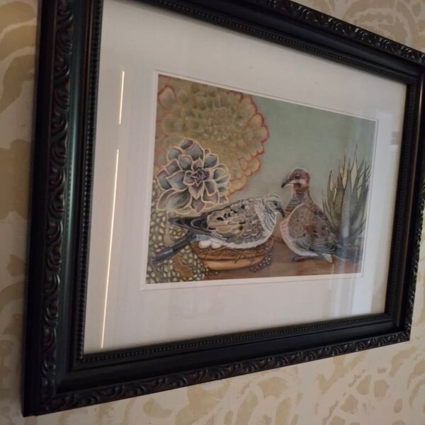 Snow Goose & Goslings, Giclee Art Print, Pacific Northwest Bird Art ...