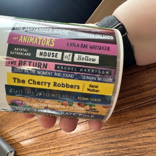 Library Books Book Spine Art K-5 Kids Books Elementary Teacher Gift ...