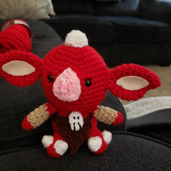 PDF File Pig Goblin Amigurumi Crochet Pattern - Etsy