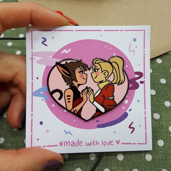 Catradora Hard Enamel Pin - Etsy