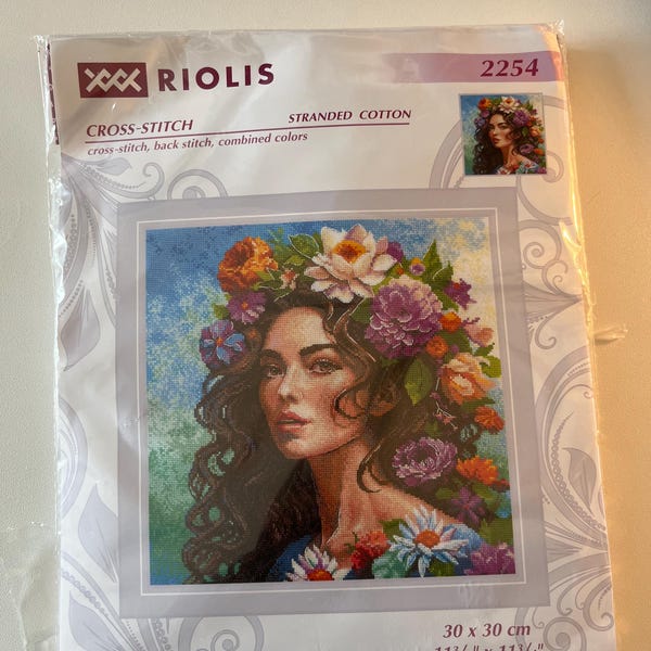 RIOLIS Counted Cross Stitch Kit 2250 Birds on the Branch, Embroidery ...