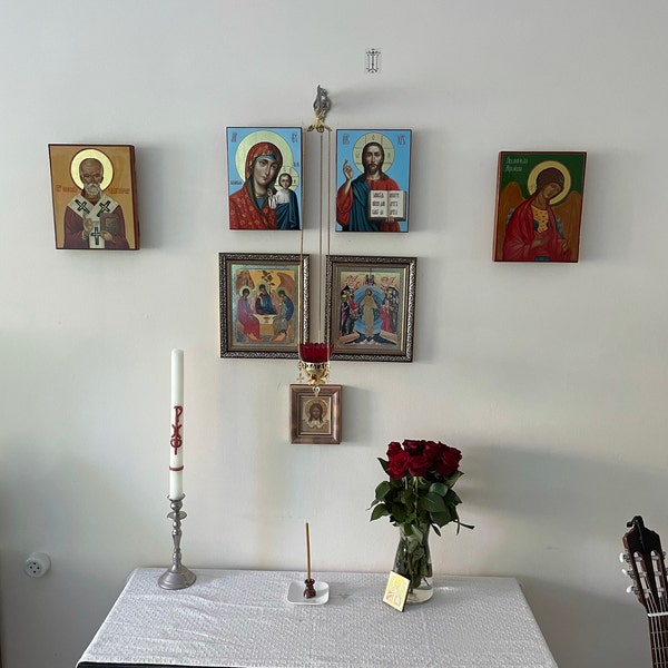 Hand-painted Icon of Saint Ionah - Jonah the Son of Amittai or Jonas - Etsy