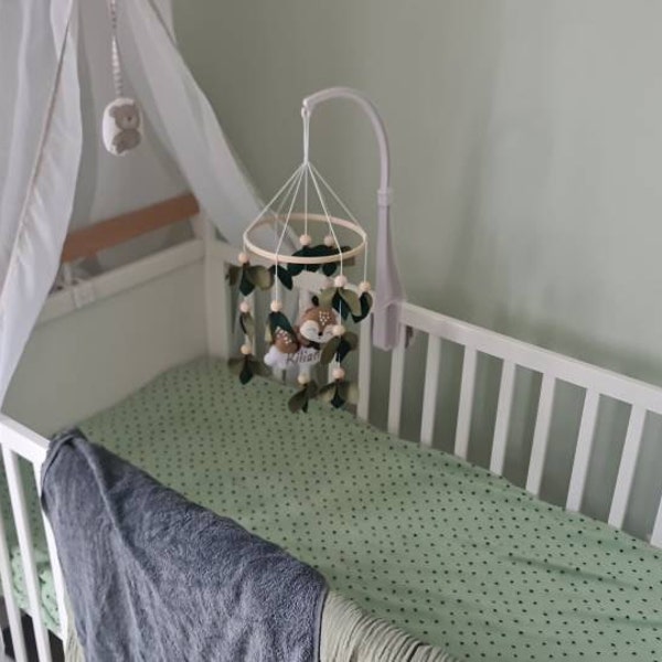 Baby Crib Mobile With Geese and Clouds, Baby Shower Gift, Duck Mobile ...