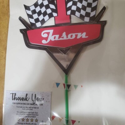 Cars Cake Topper - Etsy