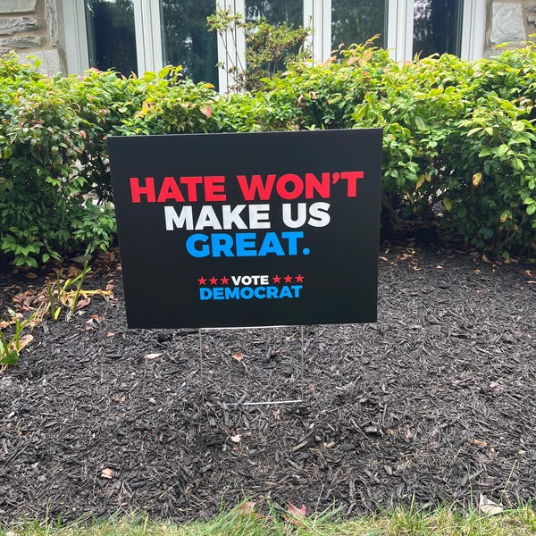 Democrat Never Forget January 6 Yard Sign - Etsy