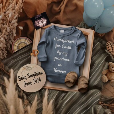Gothic Digital Pregnancy Announcement, Witchy Baby Announcement ...