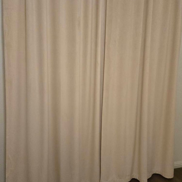 Lavender Velvet Curtains Living Room / Violet Luxury Custom Blackout ...