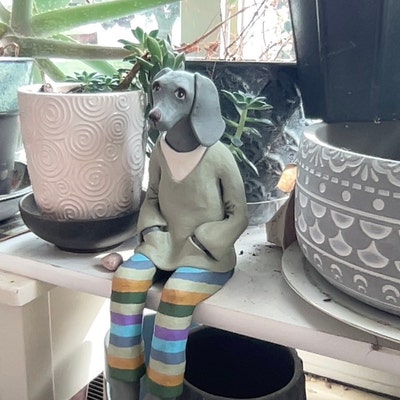 Jan. Handmade Ceramic Sculpture. - Etsy