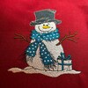 Snowman Embroidery Design, Christmas Embroidery File, 4 Sizes, Instant ...