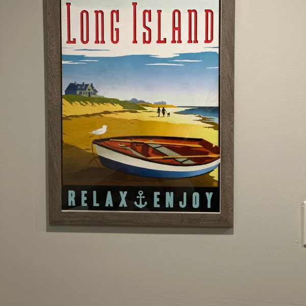 Long Island Poster, Long Island Poster, New York Gift, Long Island Art ...