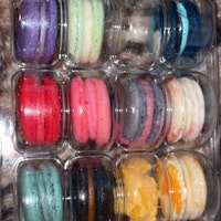 Blue Curacao Vegan Macarons Available in 4 & 12 Pack - Etsy