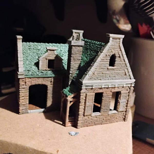 Ho Scale Tombstones Grave Stones Cemetery Memorials Railroad Diorama 3D ...