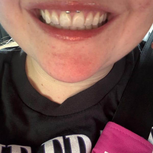 14K Solid Gold 20G Double Hoop Earring Split Double Row Design for ...