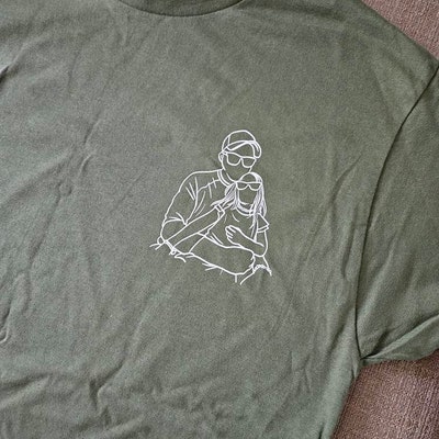 Custom Photo Shirt for Dad, Father's Day Tshirt, Personalized Dad ...