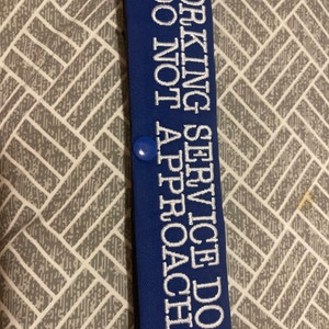 1 Please Do Not Distract Please Do Not Approach Leash | Etsy