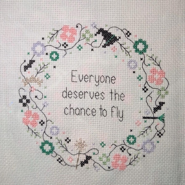 Wicked Inspired Modern Cross Stitch PDF Pattern Instant Download - Etsy