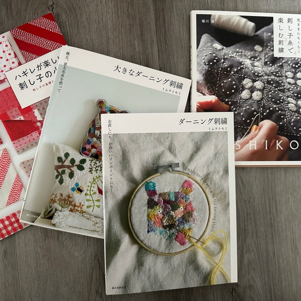 BIG Darning Repair Embroidery (sew With the Darning Stitch) - Japanese ...