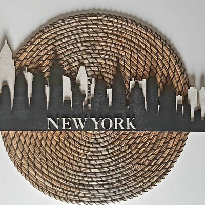 New York Skyline Svg, NYC Skyline Svg Clipart, New York City SVG ...