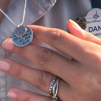 I Am Necklace Motivational Necklace Positive Message - Etsy