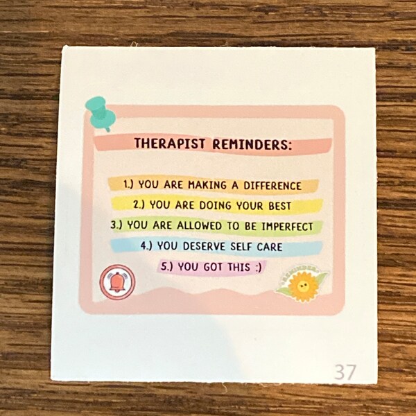 Therapy I'll Be There for You Sticker Mental Health Sticker Therapy ...