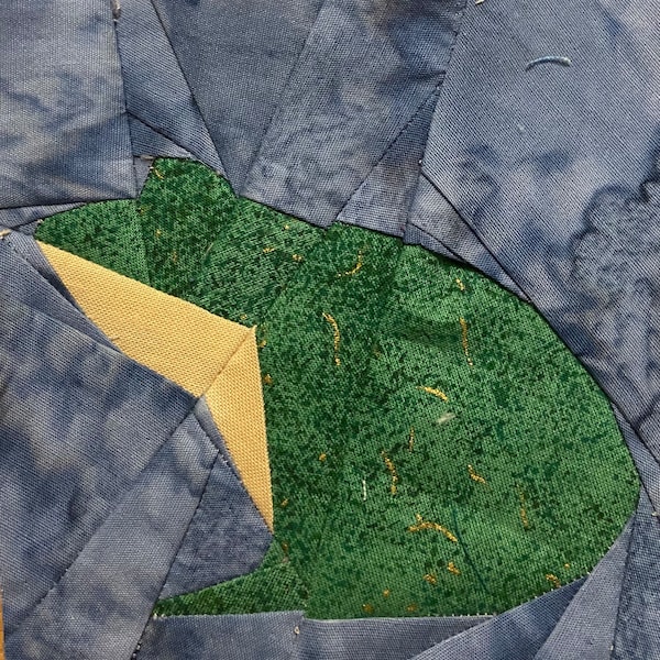 Frog Paper Pieced Pattern - Etsy